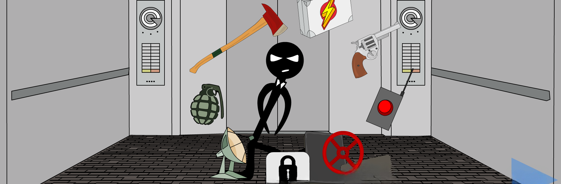 Download & Play Stickman Escape Lift 2 : Funny on PC & Mac (Emulator)
