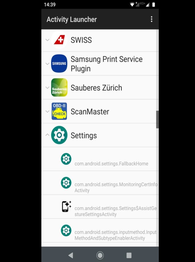 Activity Launcher Activity Launcher; Create Shortcuts And Launch